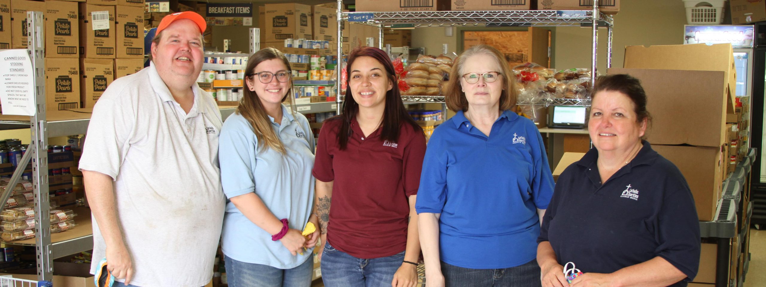 Cross-training: Adult Day Services staff help at pantry, shelter ...